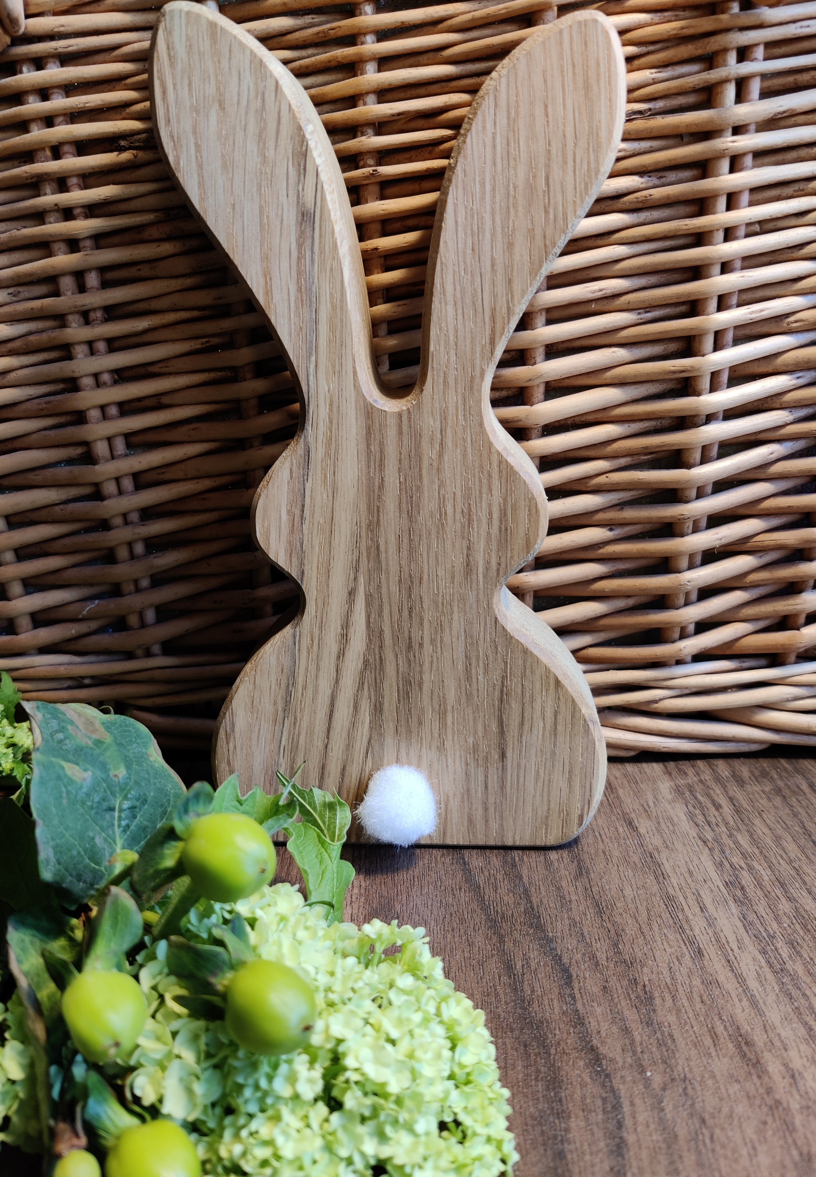 Kanin i træ - til pynt – Pigen på Stevns